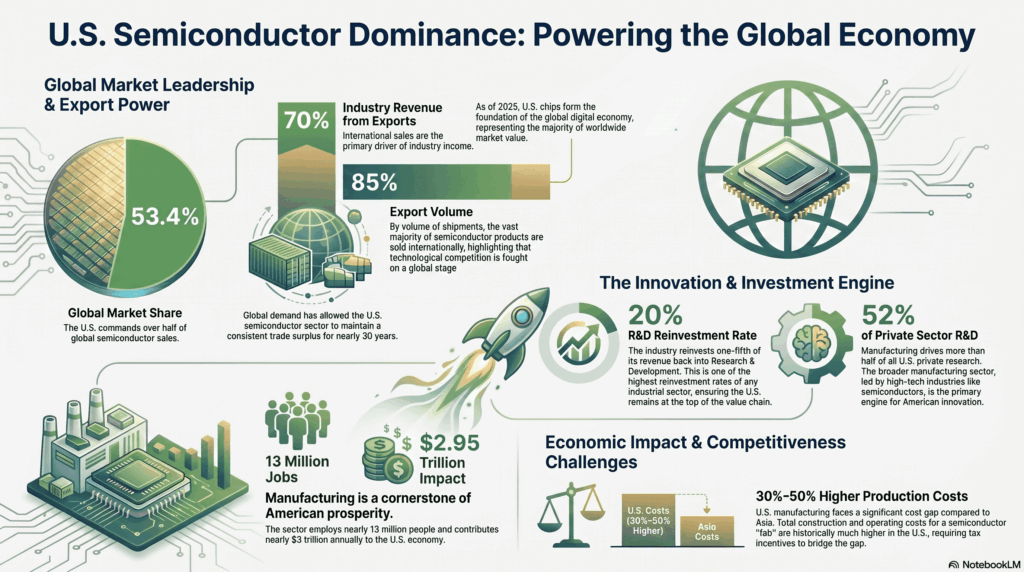 How important is the semiconductor industry in the United States ...