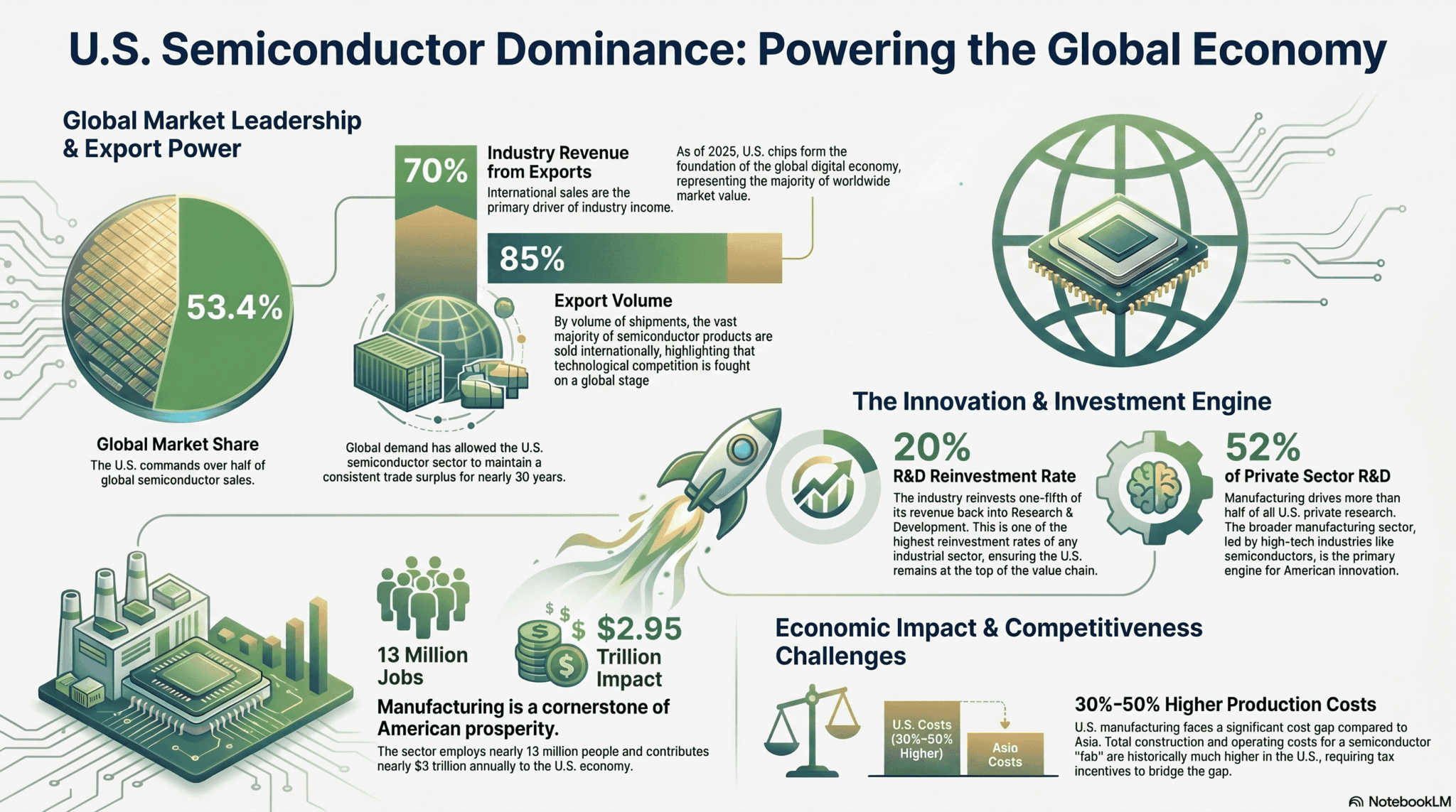 How important is the semiconductor industry in the United States ...